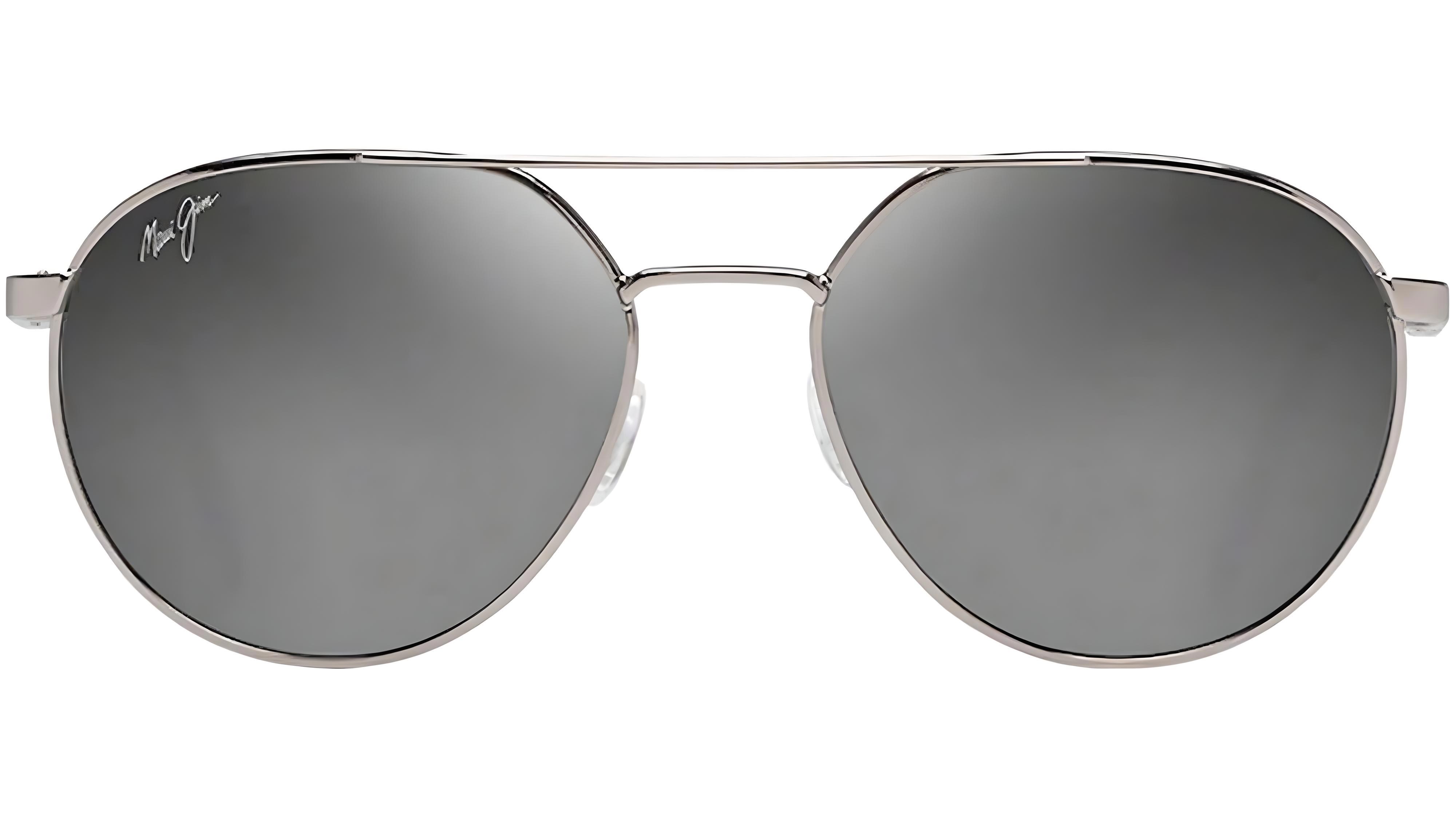 Occhiali da sole Maui Jim DSB830-11 Waterfront 11K Grey Metal ...